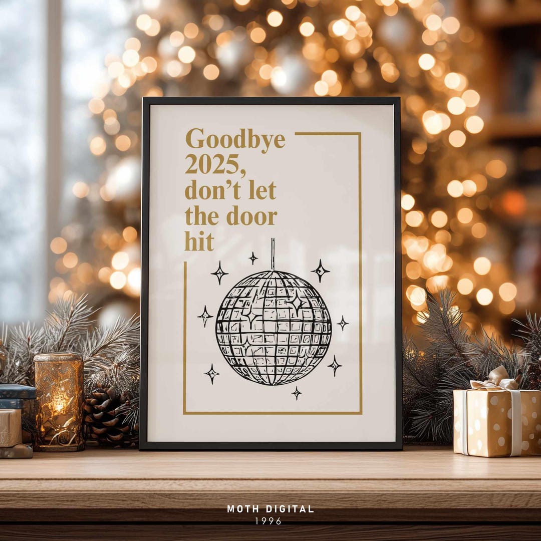 New Years Eve Poster NYE Print | 2026 Printable Party Art - Etsy UK
