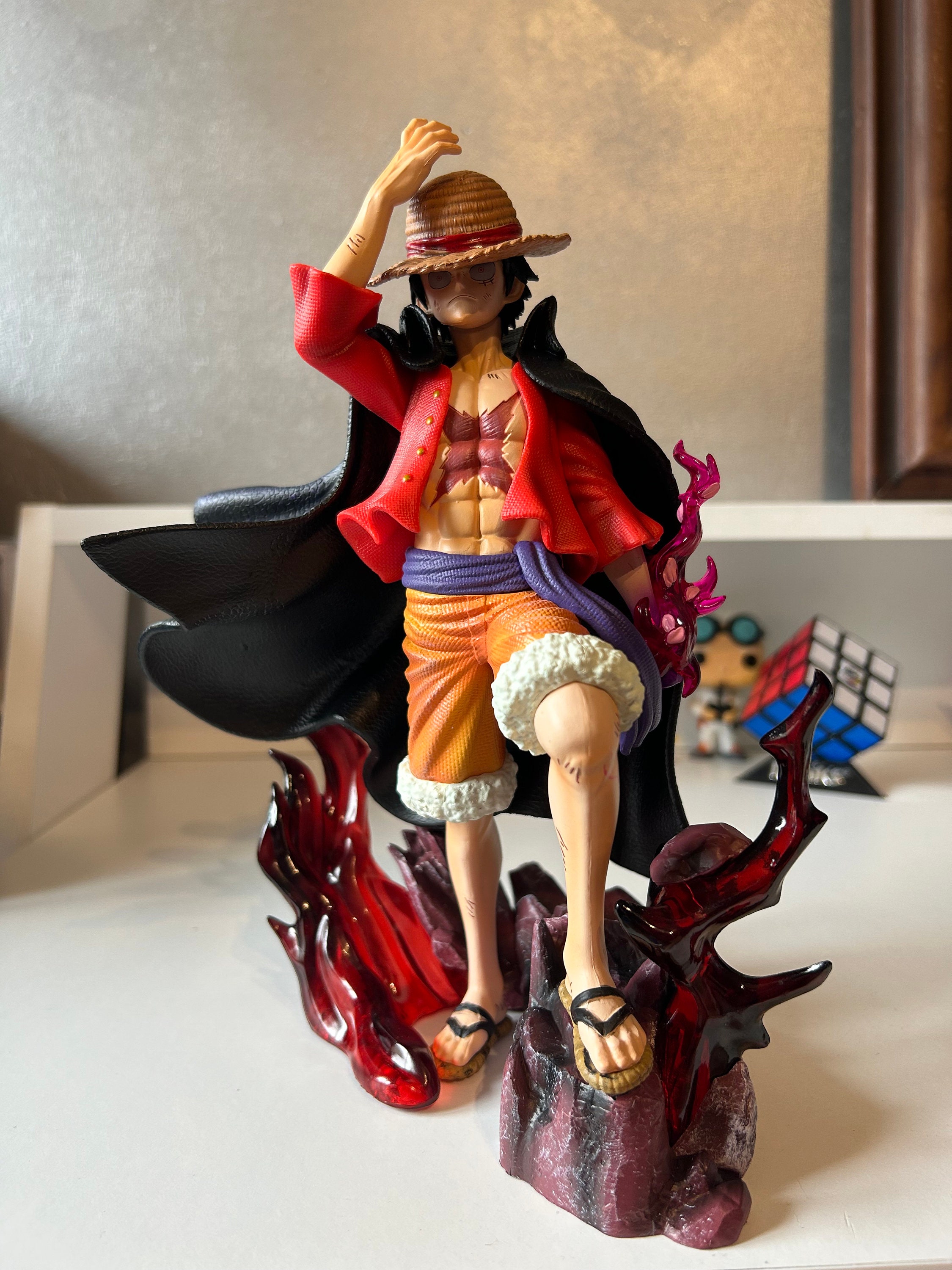 Luffy Onepiece Anime Figure 25cm PVC Action Figure - Etsy