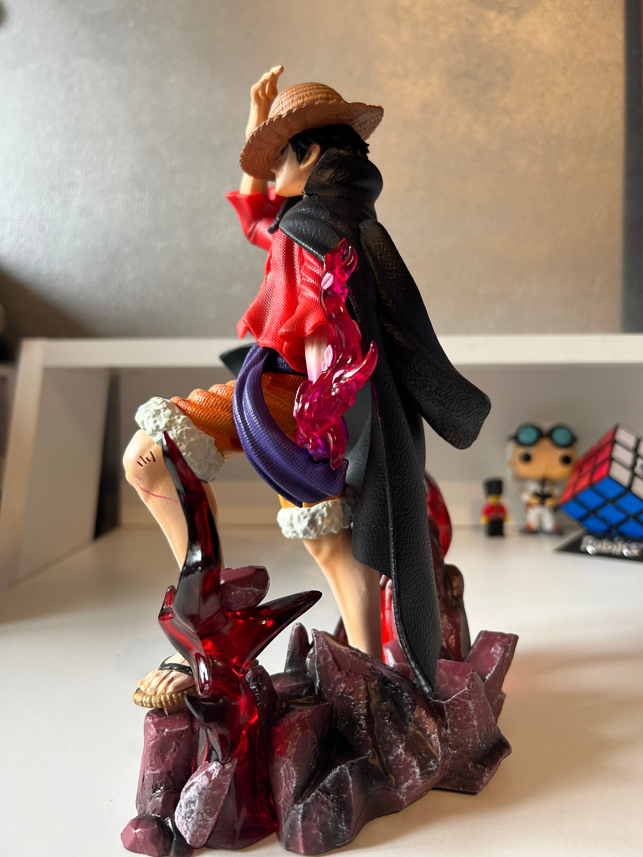 Luffy Onepiece Anime Figure 25cm PVC Action Figure - Etsy