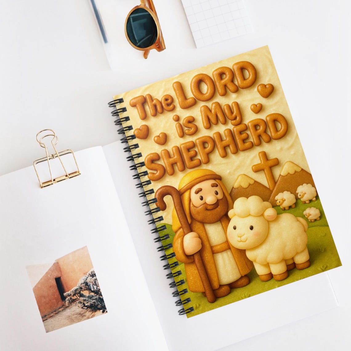 Christian Kids Notebook, the Lord is My Shepherd | Faith-based Spiral ...