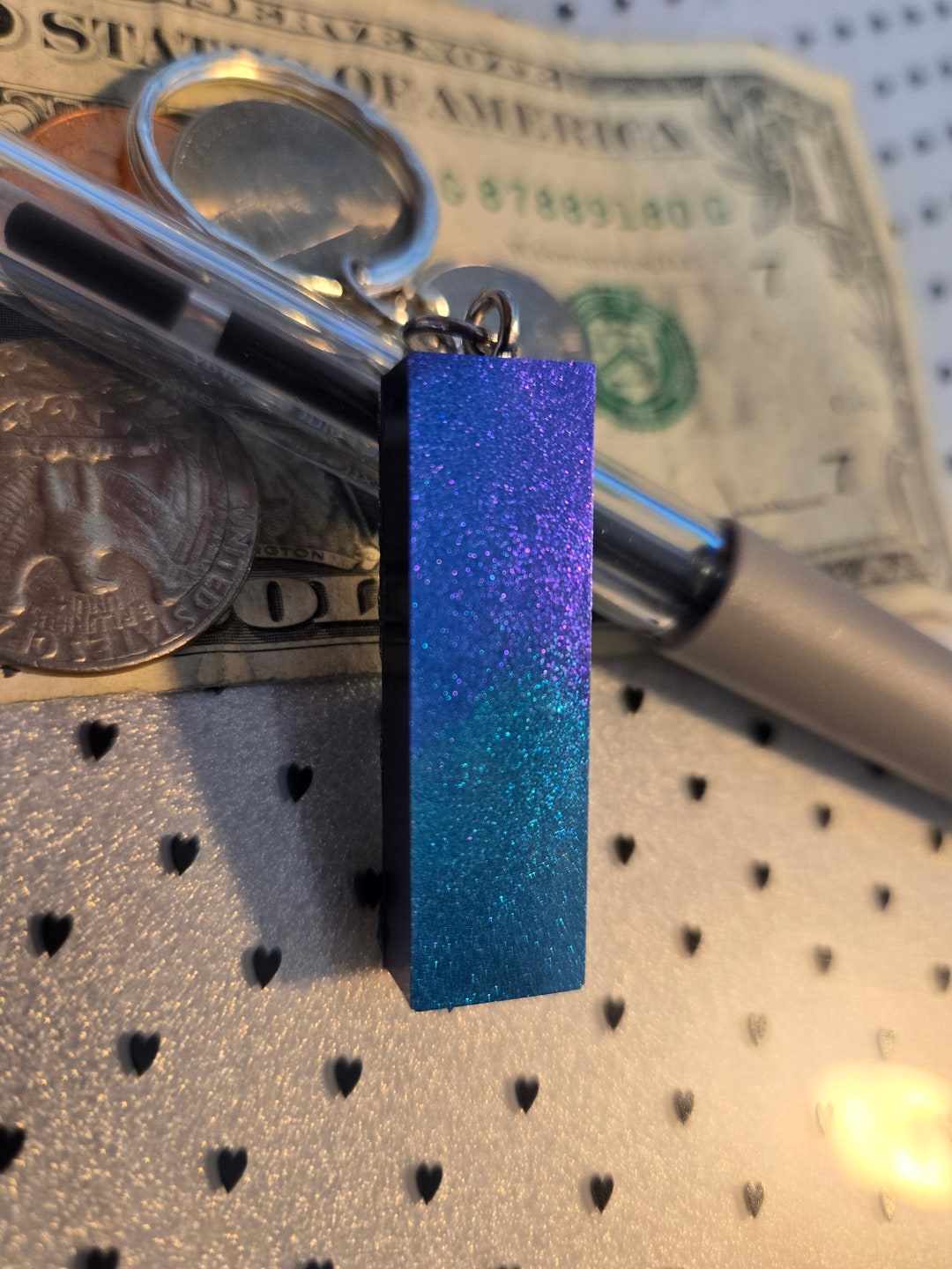 Metallic Color Shifting Letter I Keychain or Backpack Decoration - Etsy