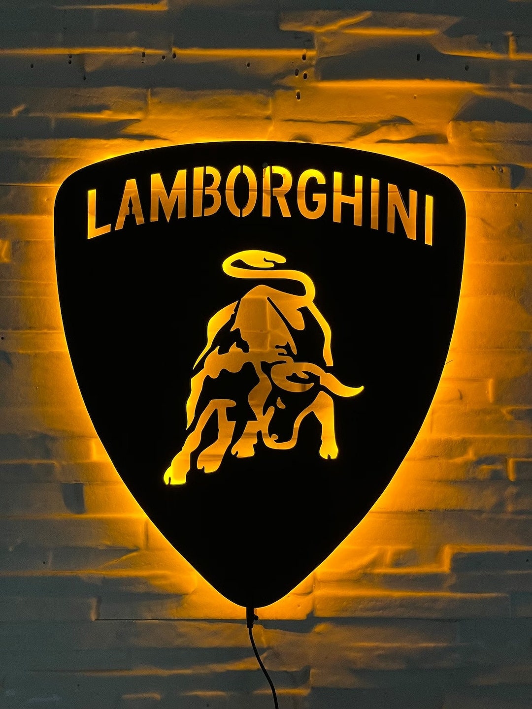 Lamborghini Lighted Sign Neon Sign Garage Wall Decor Man - Etsy UK