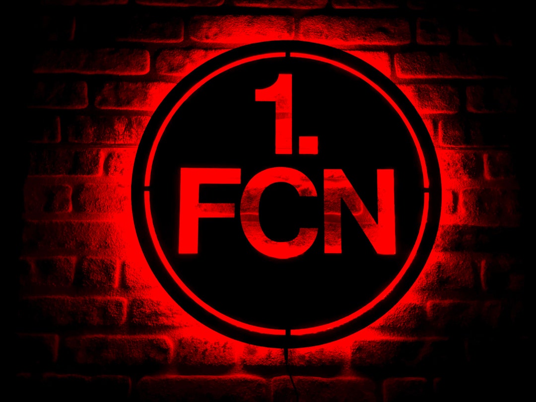1. FC Nürnberg Lighted Sign Bundesliga Football Team FC - Etsy UK