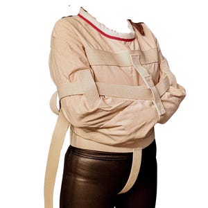 Straitjacket Restraint Straightjacket Canvas Replica Extra Security ...