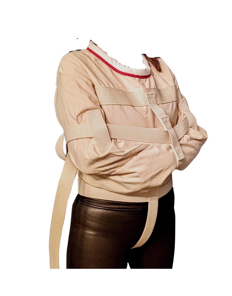 Straitjacket Restraint Straightjacket Canvas Replica Extra Security ...