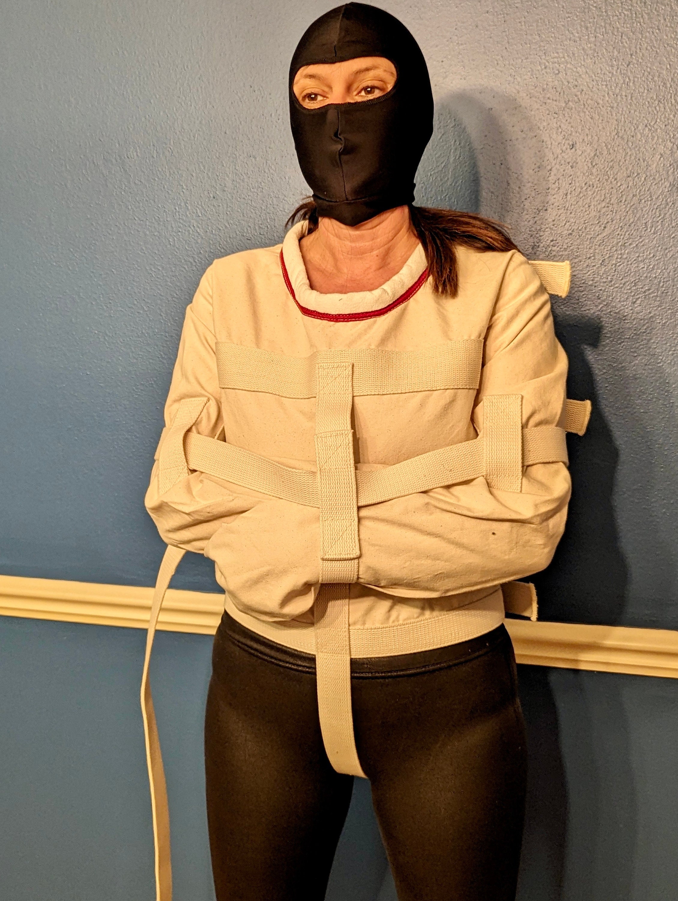 Straitjacket Restraint Straightjacket Canvas Replica Advanced Security ...