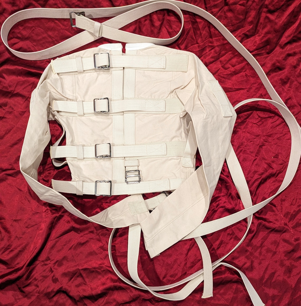 Straitjacket Restraint Straightjacket Canvas Replica Advanced Security ...
