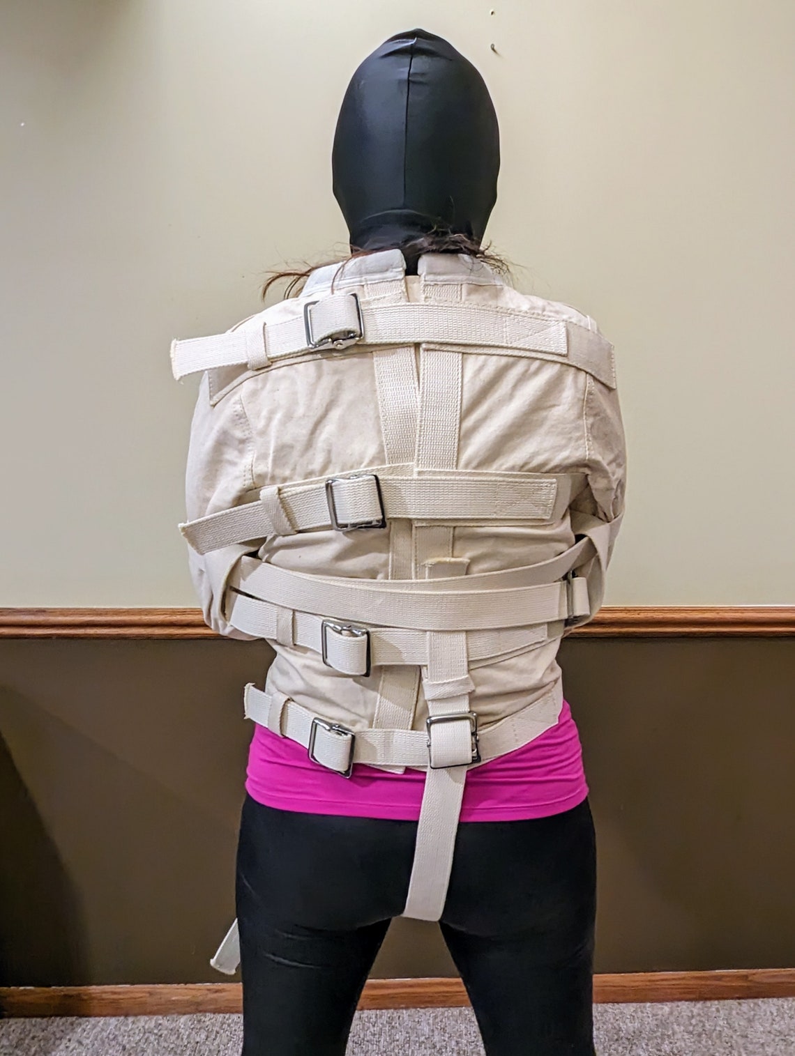 Straitjacket Restraint Straightjacket Canvas Replica Advanced Security ...