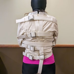 Straitjacket Restraint Straightjacket Canvas Replica Advanced Security ...