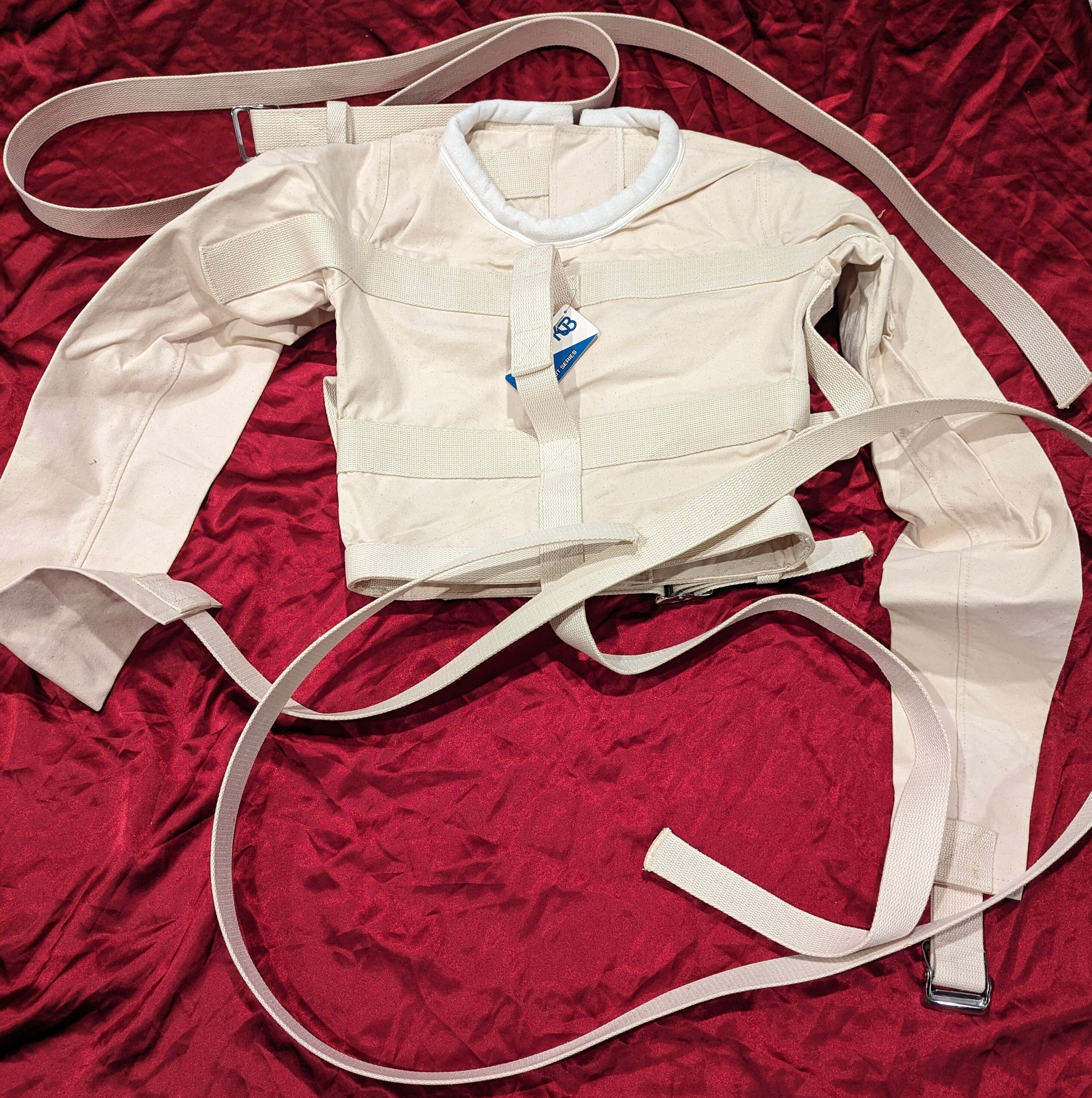 Straitjacket Restraint Straightjacket Canvas Replica Extra Security ...