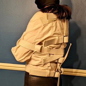 Straitjacket Restraint Straightjacket Canvas Replica Advanced Security ...