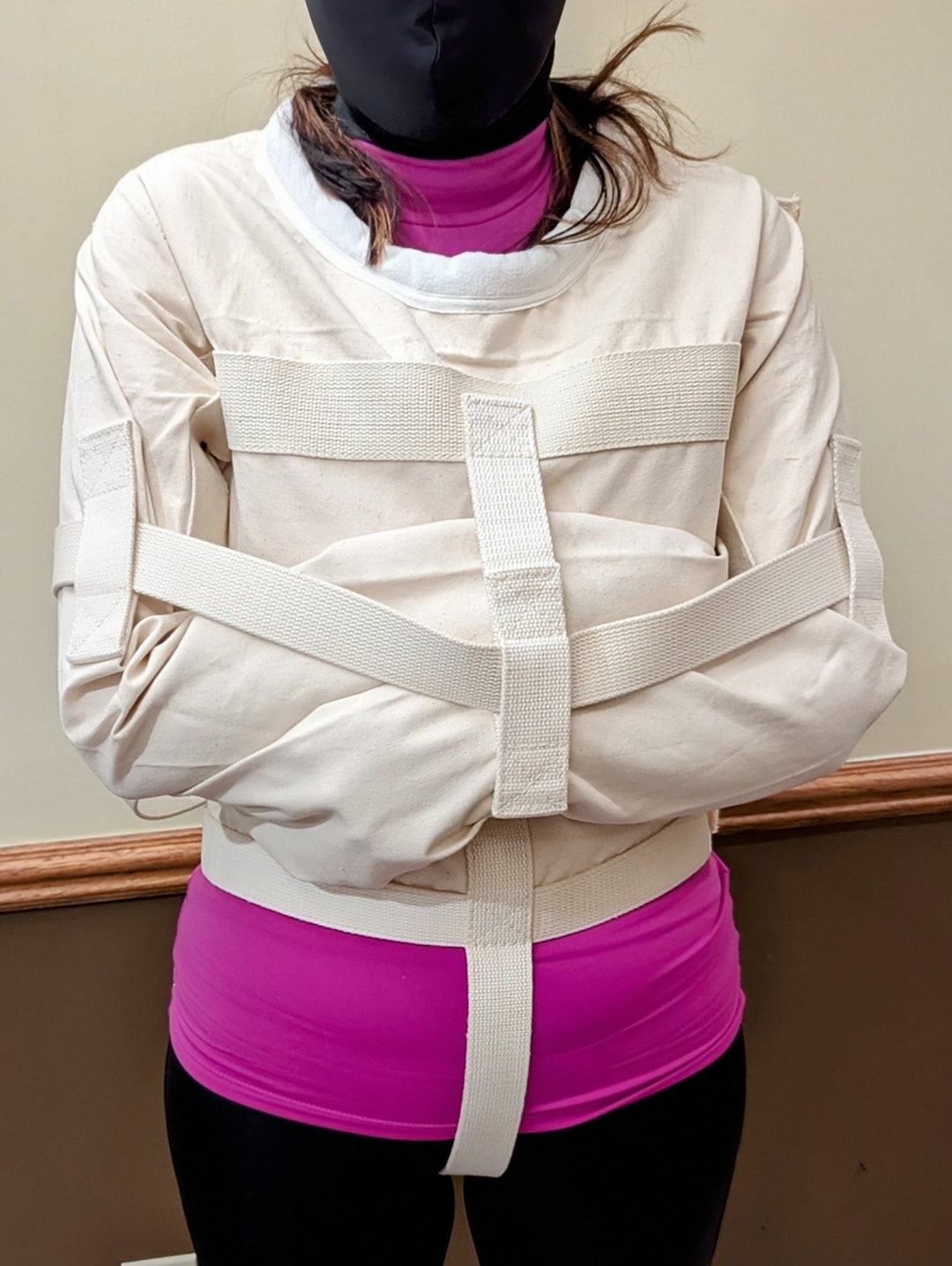 Straitjacket Restraint Straightjacket Canvas Replica Advanced Security ...