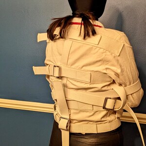 Straitjacket Restraint Straightjacket Canvas Replica Advanced Security ...