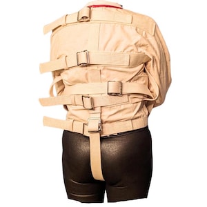 Straitjacket Restraint Straightjacket Canvas Replica Unisex Asylum ...