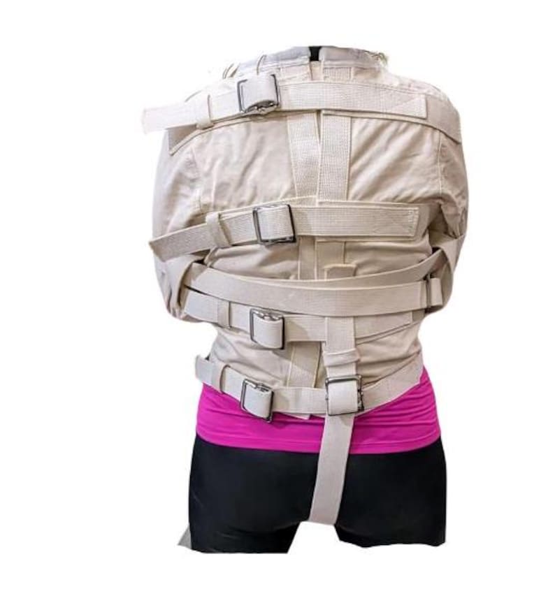Straitjacket Restraint Straightjacket Canvas Replica Extra Security ...