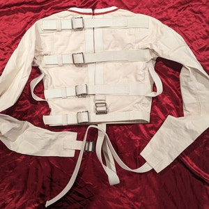 Straitjacket Restraint Straightjacket Canvas Replica Unisex Asylum ...