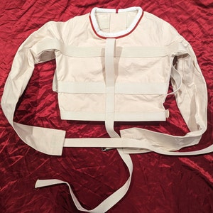 Straitjacket Restraint Straightjacket Canvas Replica Unisex Asylum ...
