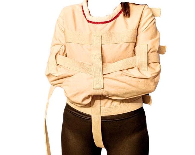 Straitjacket Restraint Straightjacket Canvas Replica Extra Security ...