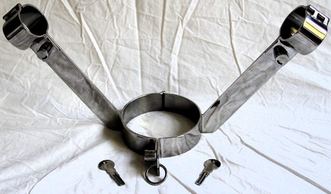 Steel Ballet Stocks Restraint Bondage Pillory Locking Collectable ...