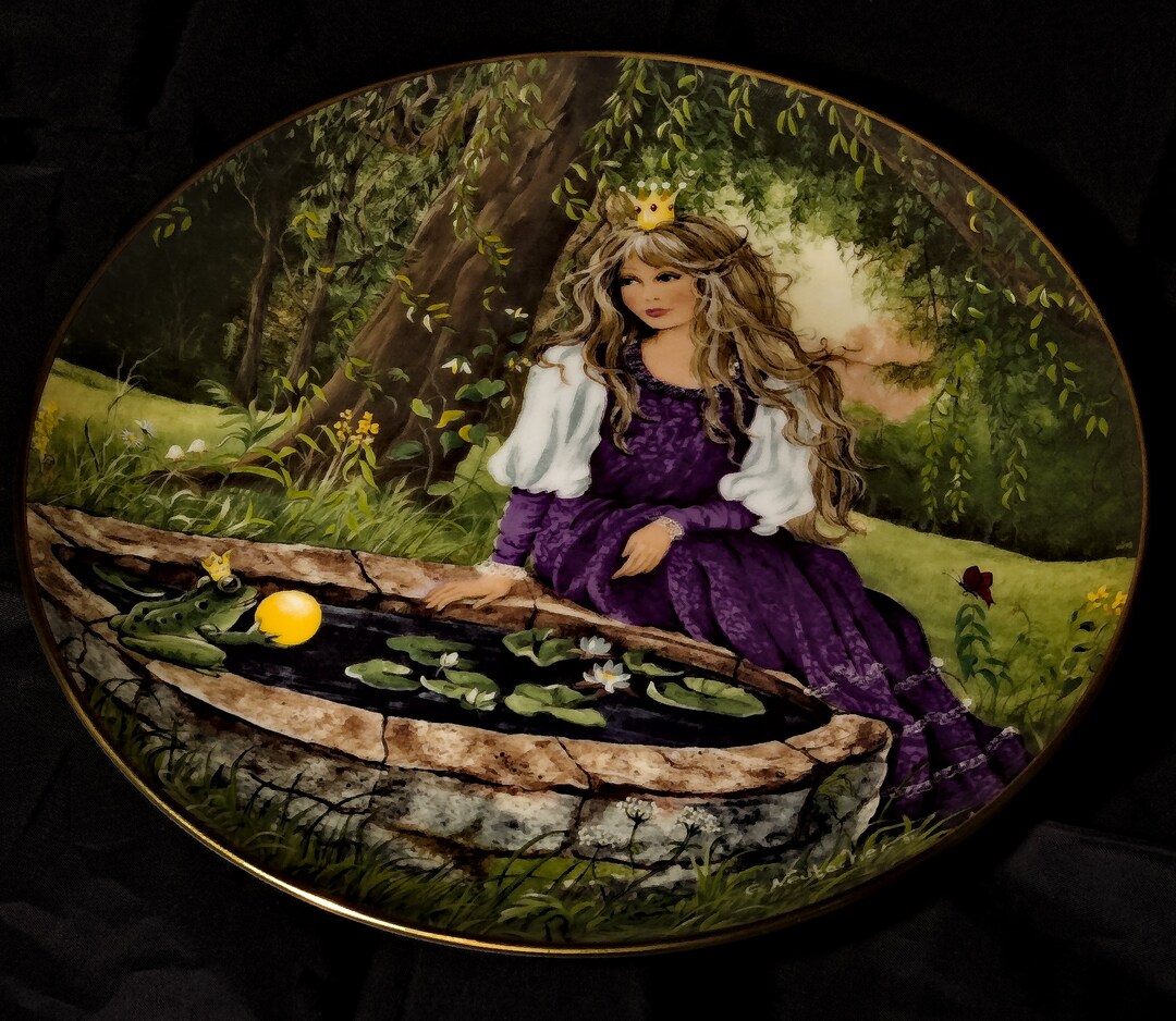 The Frog Prince Classic Fary Tales 1982 Kaiser Porzellan W. Germany Gerda Neubacher - Etsy