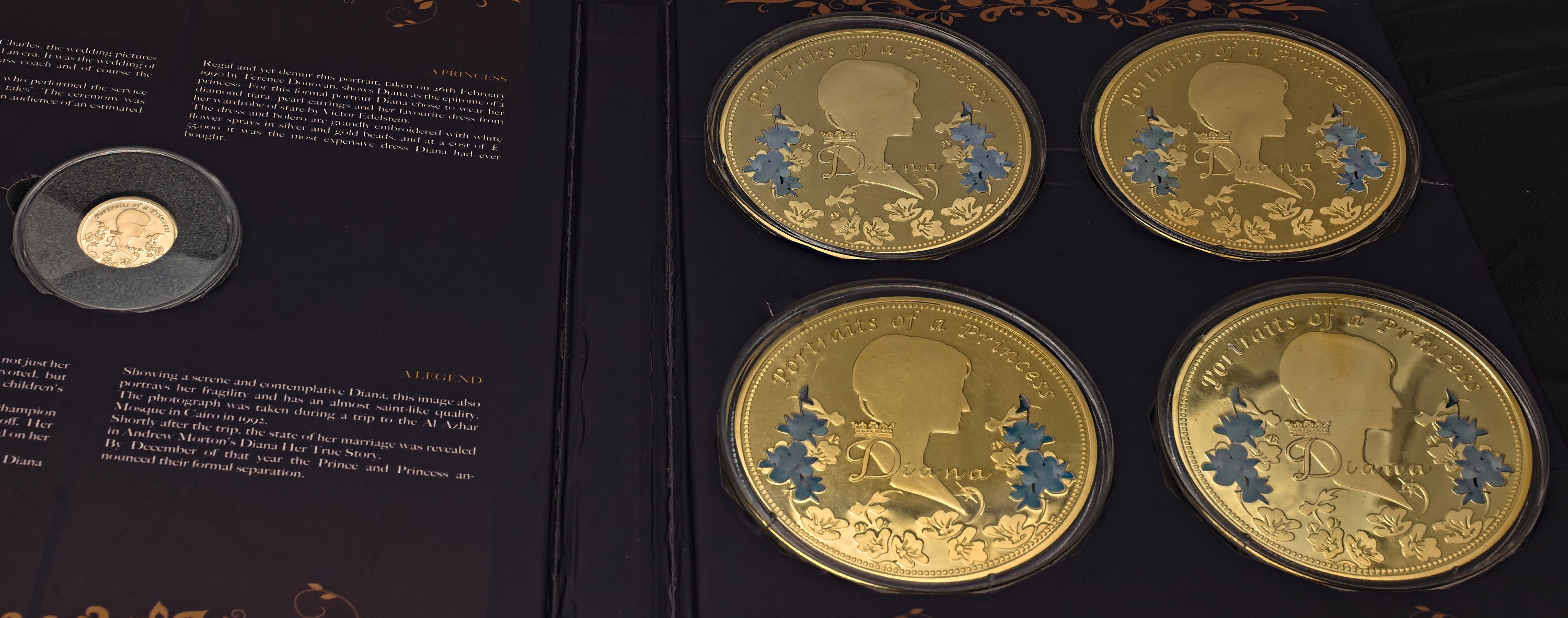 Full Set: diana Portraits of a Princess 2013 Limited 9999 Pieces 5 ...