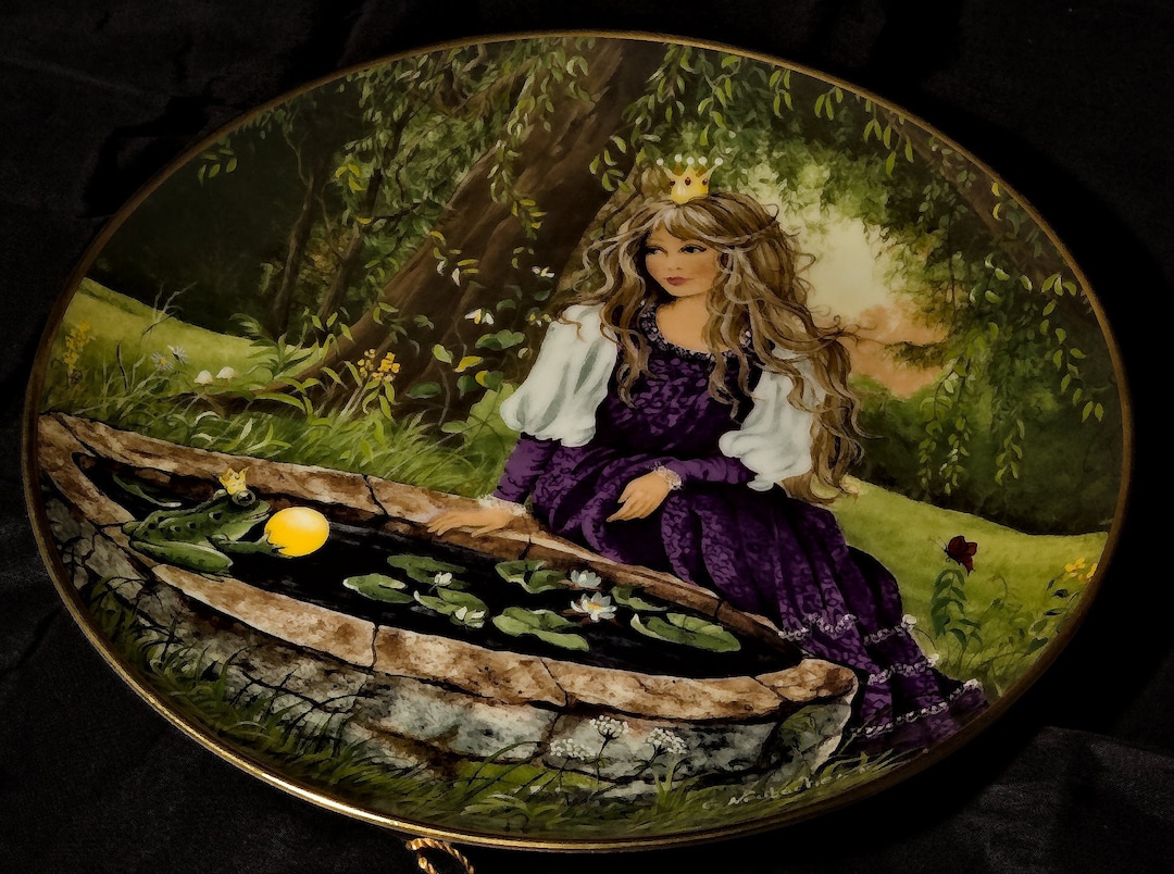 Gerda Neubacher: the Frog Prince - Classic Fary Tales (1982) - Kaiser Porzellan W. Germany - Etsy