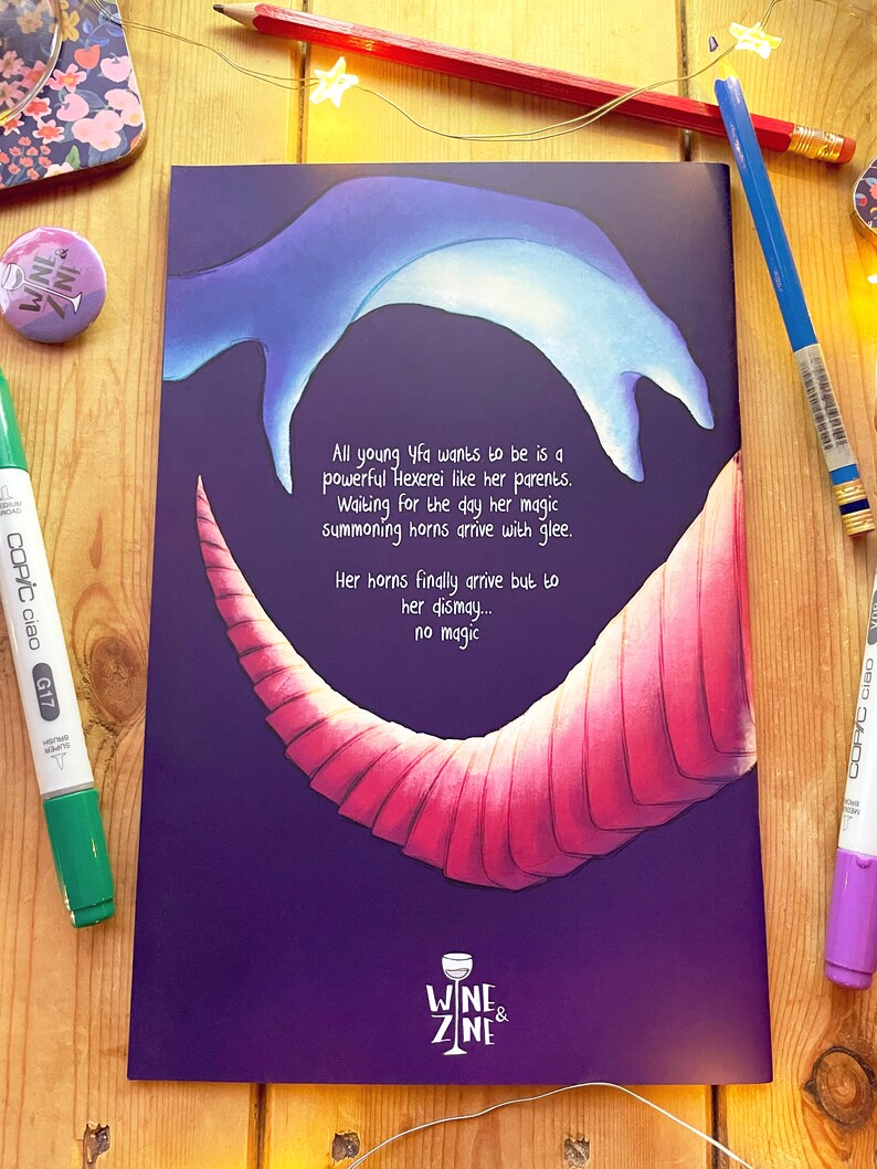 The Silent Horns A Fantasy Comic by Bryony Evans - Etsy UK