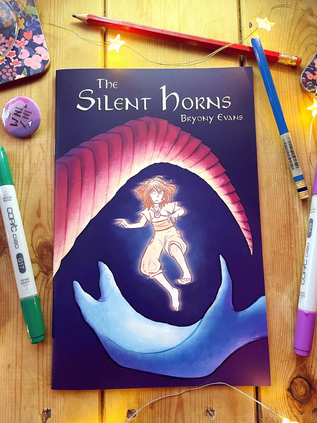 The Silent Horns - A Fantasy Comic by Bryony Evans - Etsy UK