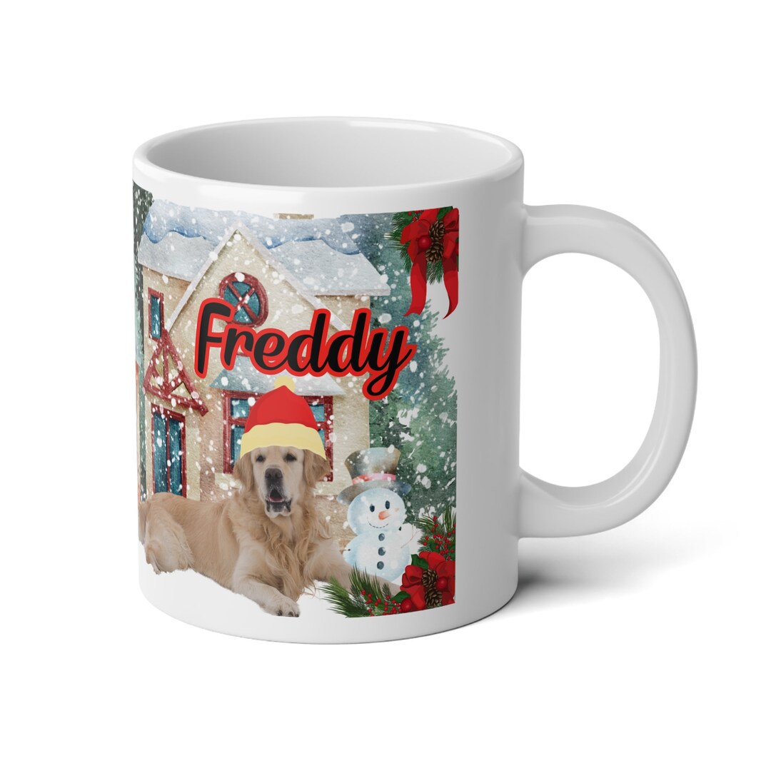20oz Custom Pet Mug Custom Dog Mug Use A Pet Photo & Name - Etsy