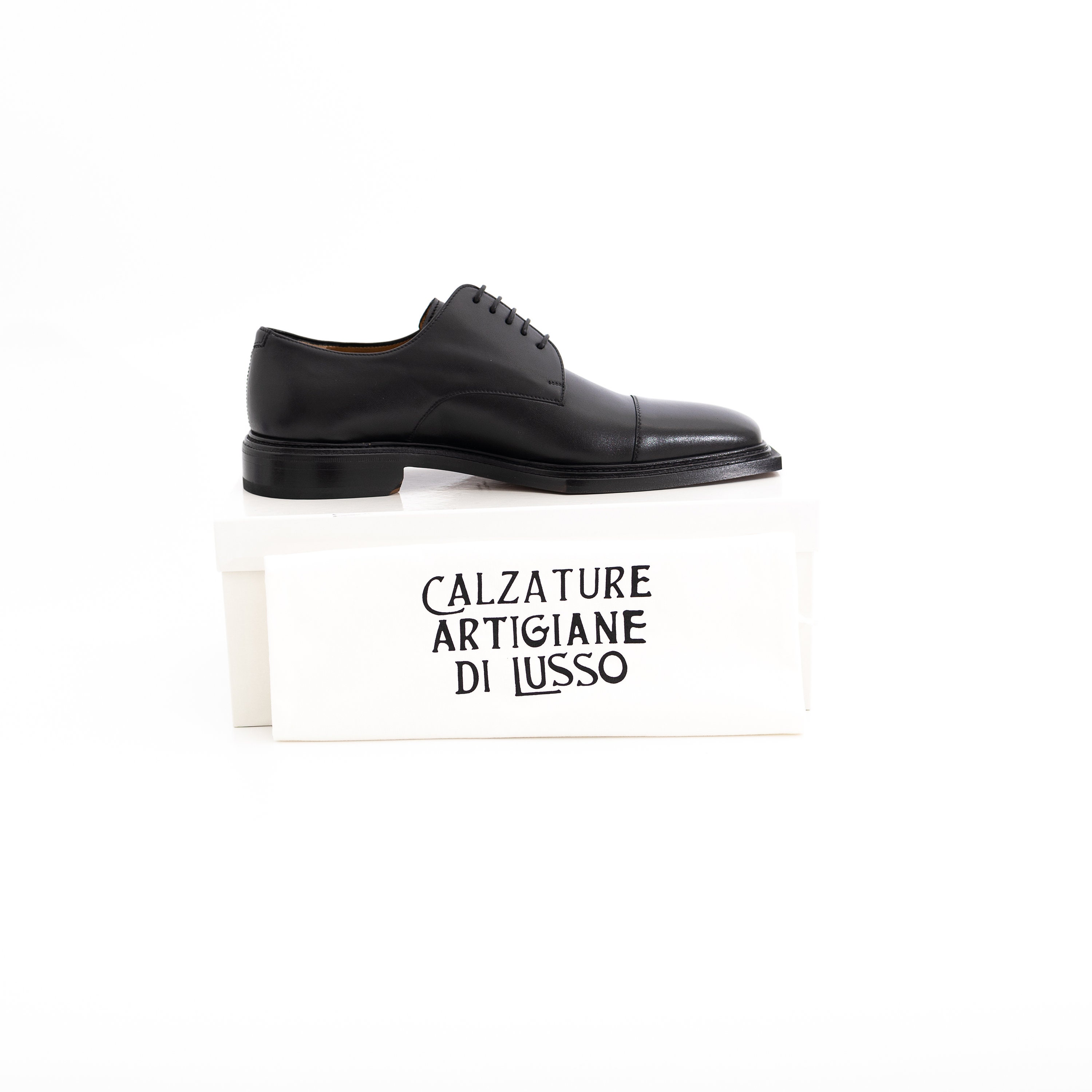 LUXURY MEN'S Shoes, Combination Calfskin and Nappa Leather, Imported ...