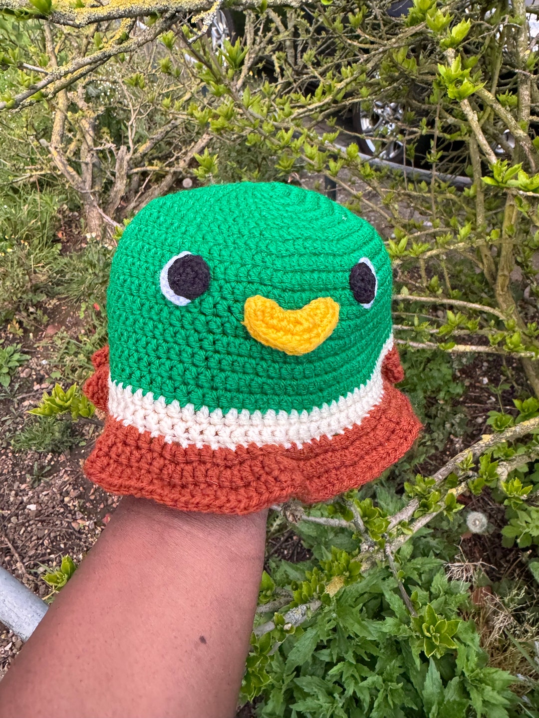 Crochet Mallard Duck Bucket Hat (baby, Child and Adult Sizes Available ...