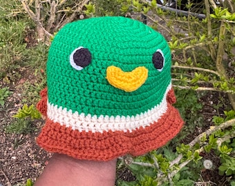 Duck Bucket Hat Crochet - Etsy