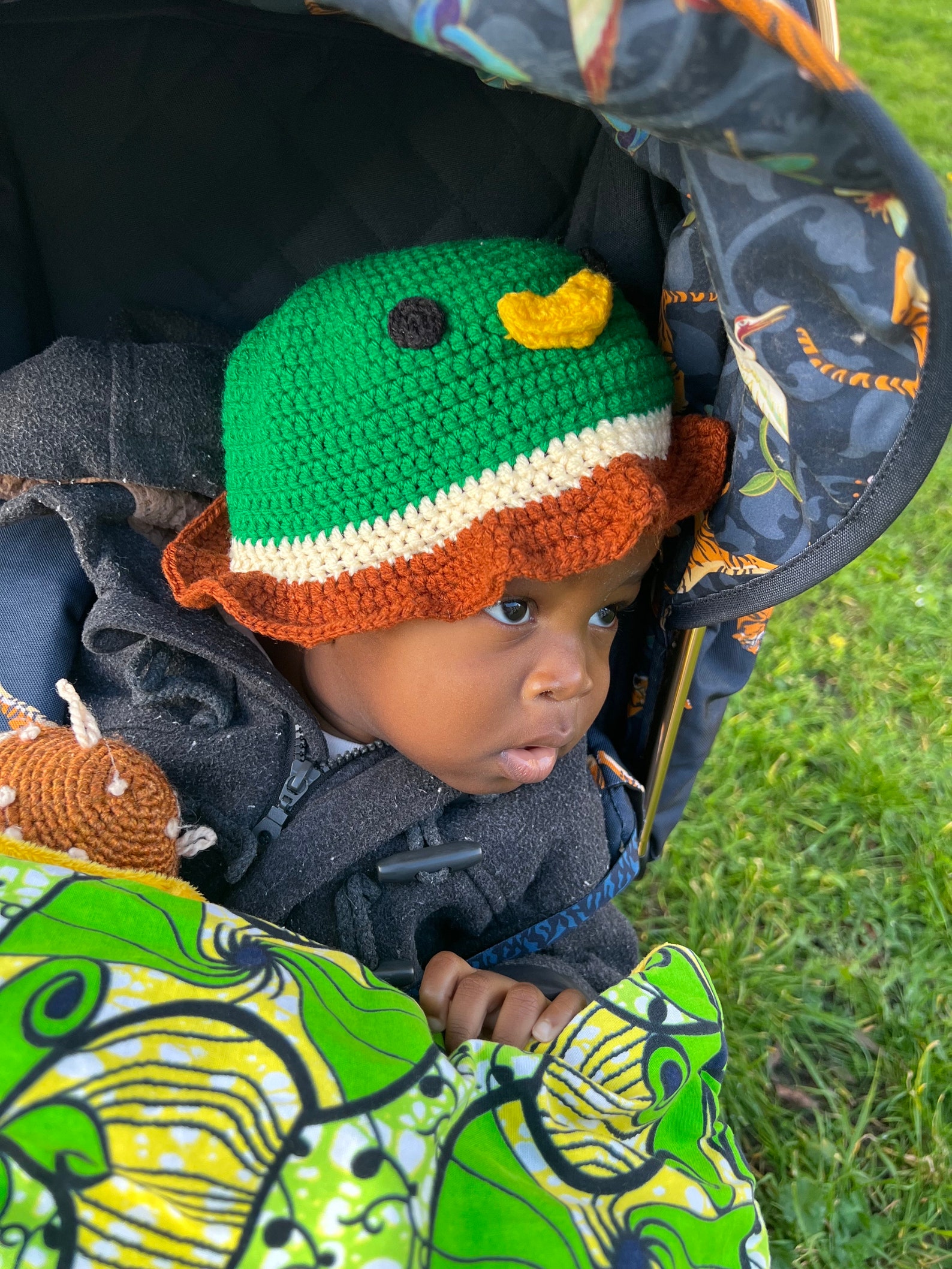 Crochet Mallard Duck Bucket Hat (baby, Child and Adult Sizes Available ...