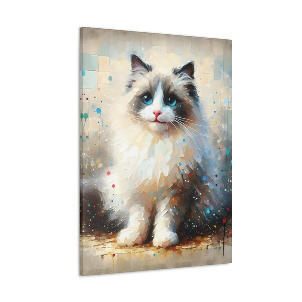 Ragdoll Cat Painting - Etsy