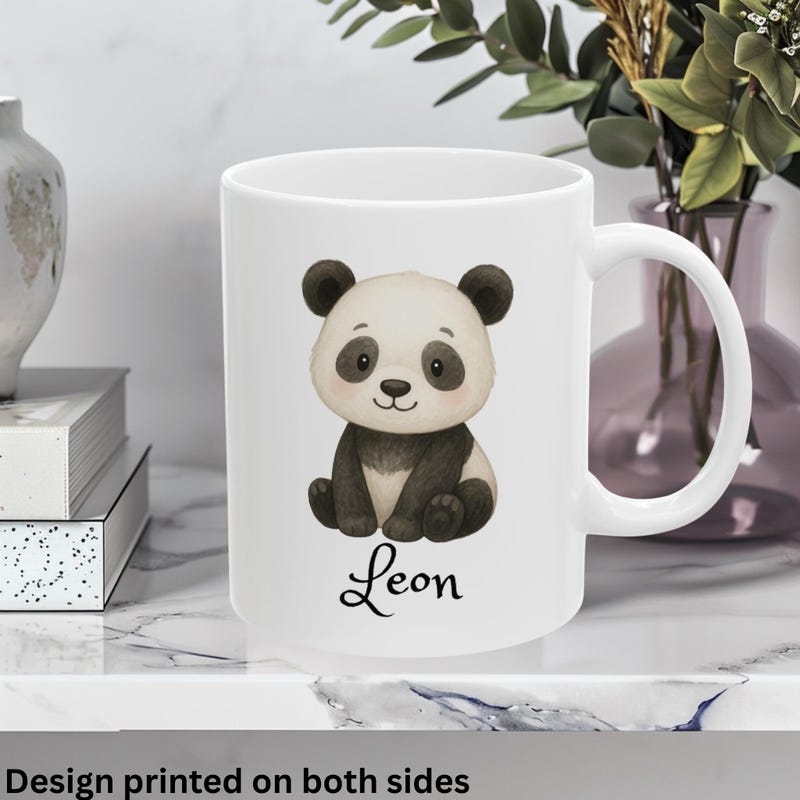 Panda Mug - Etsy