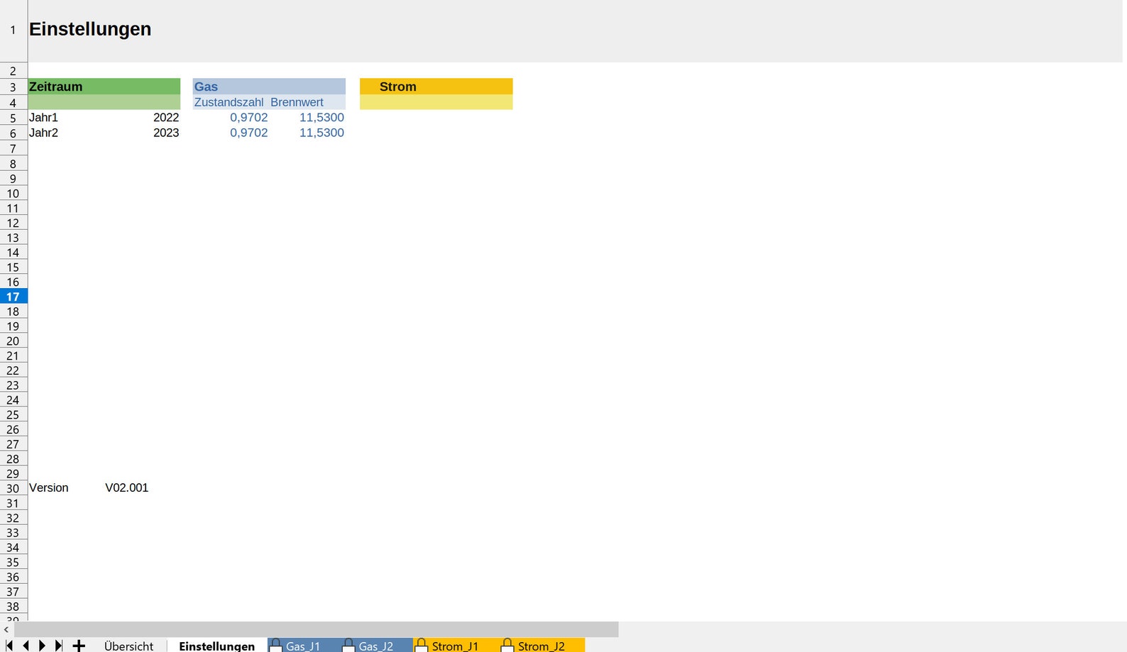 Excel Template, Monitor Energy Costs, Gas Costs, Electricity Costs, E ...