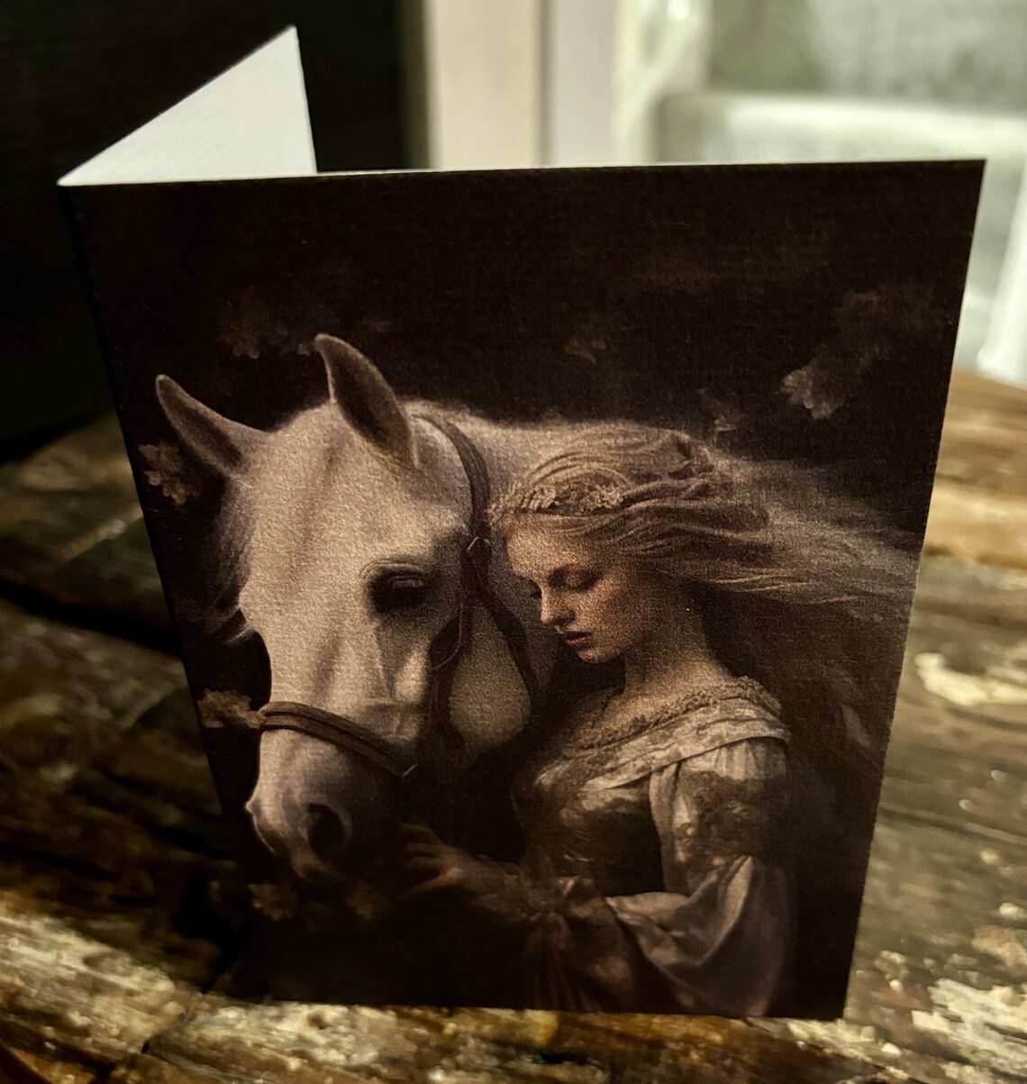 Beautiful Print of Celtic Goddess Rhiannon, Goddess of Horses ...