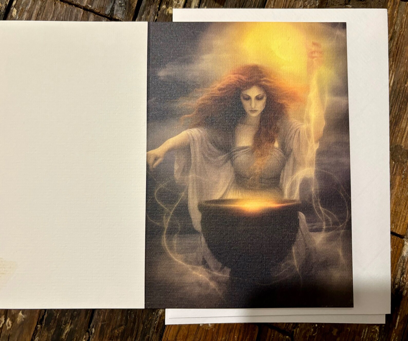 Beautiful Print of Welsh Goddess Ceridwen, Goddess of Wisdom, Magic ...