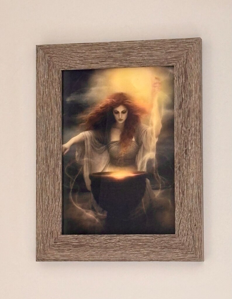 Beautiful Print of Welsh Goddess Ceridwen, Goddess of Wisdom, Magic ...