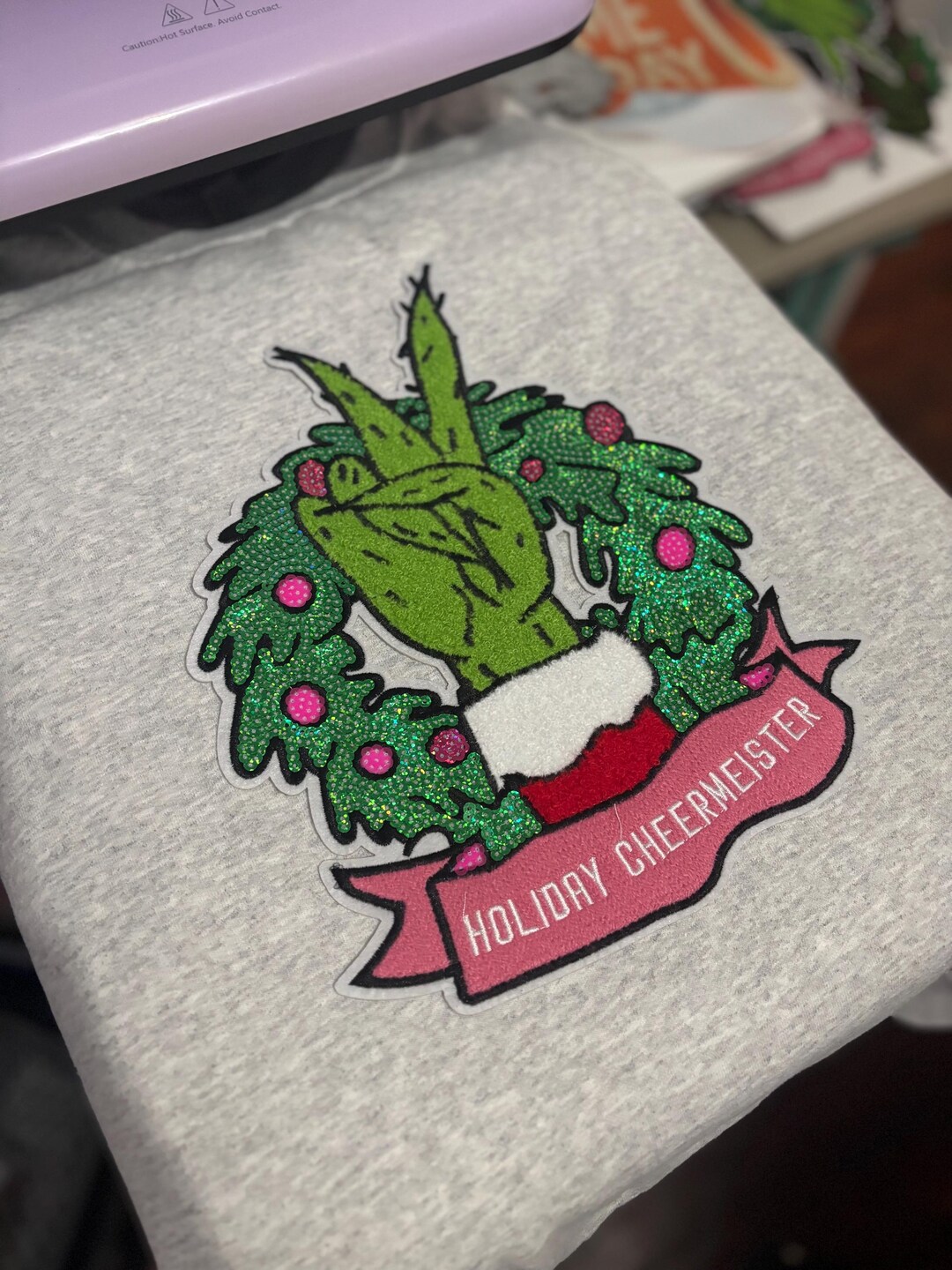 Christmas, Large Patch: Holiday Cheer Meister, Christmas Apparel ...