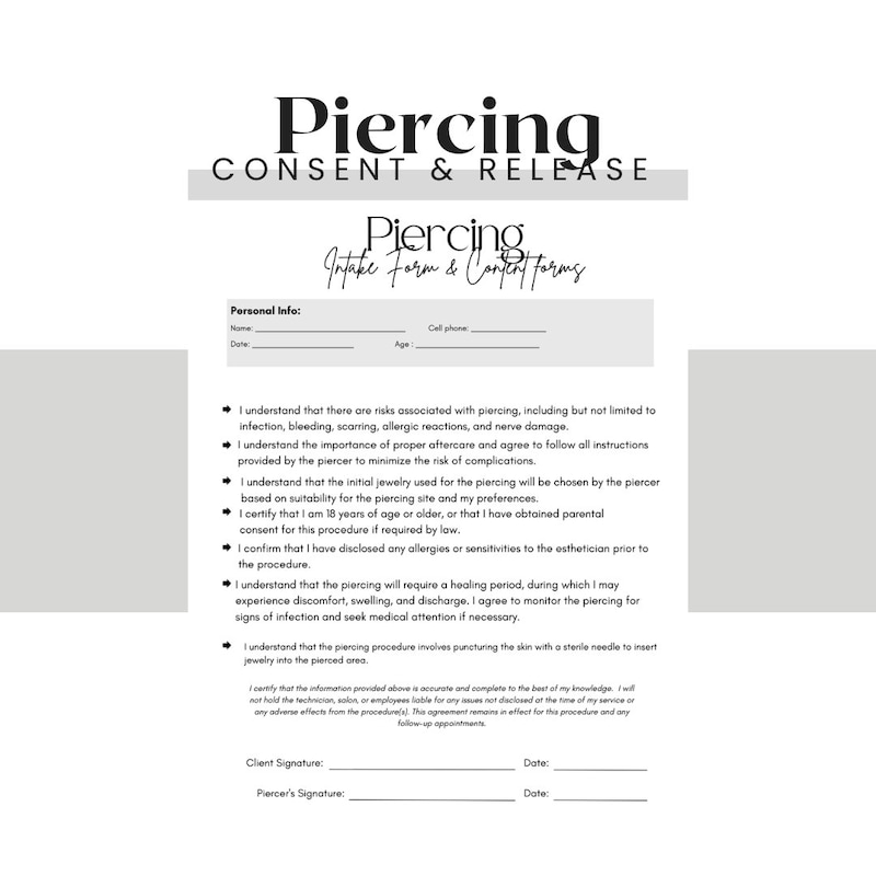 Piercing Party Brand - Etsy