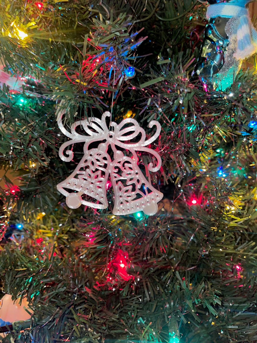 3D Printed Bells Christmas Tree Ornament - Etsy