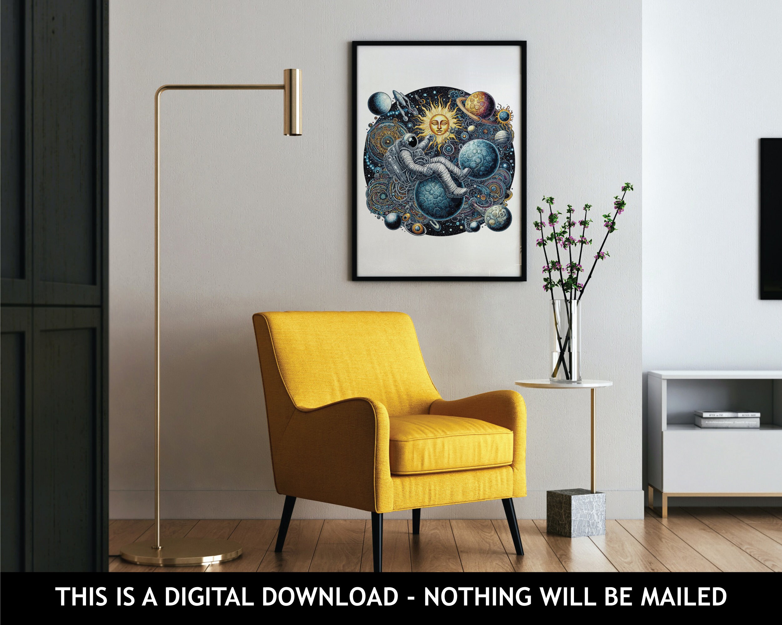 Trippy Spaceman Png, Trippy Astronaut Svg, Psychedelic Art, Colorful ...