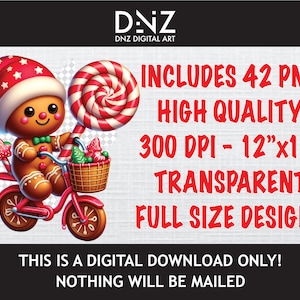 42 Watercolor Gingerbread Man Clipart, Cute Gingerbread PNG, Christmas ...