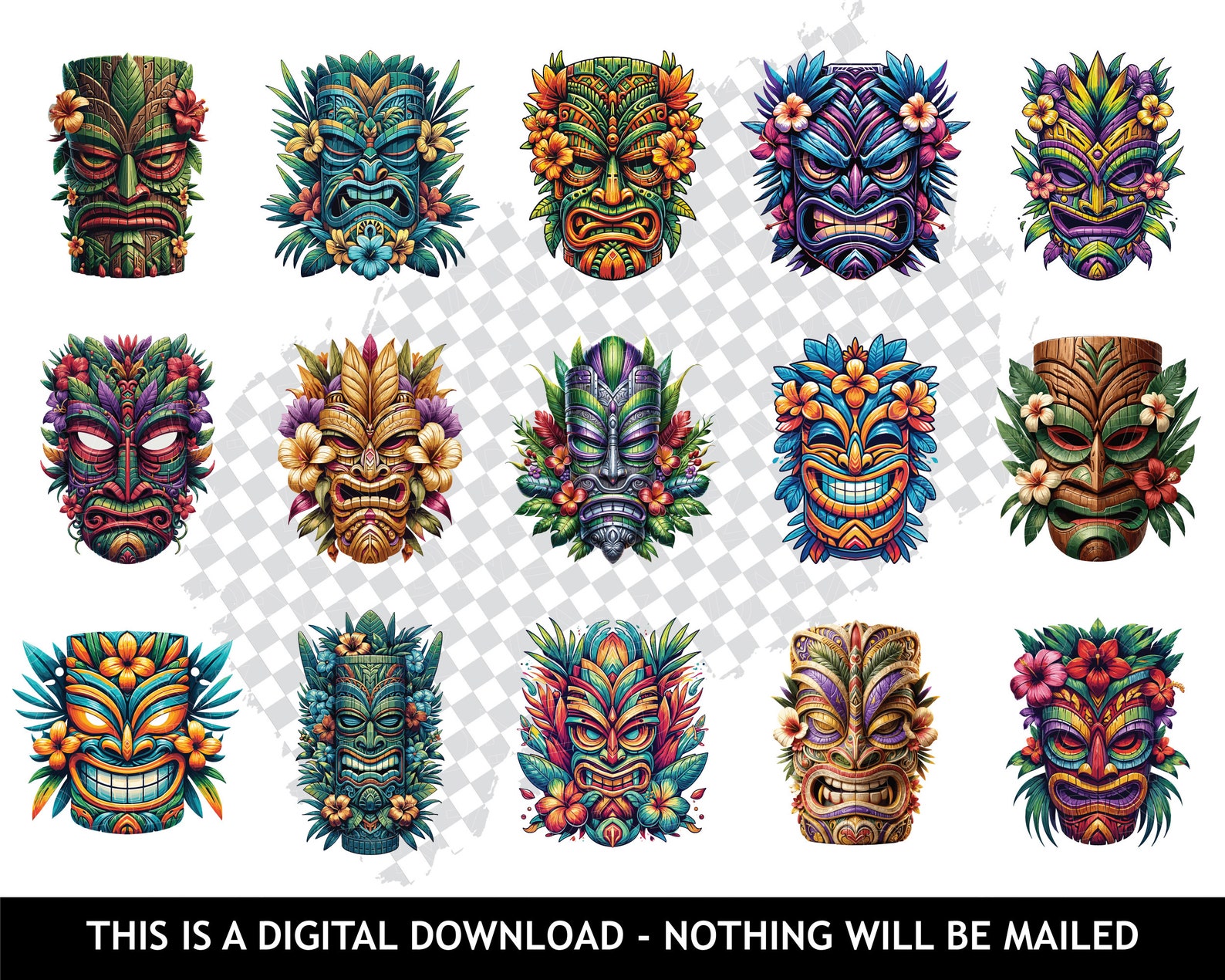 65 Tiki Masks Png, Traditional Tiki Mask Svg, Tiki Mask Clipart ...