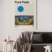 Ford Field Poster, Lions Poster, Minimalist, Helvetica, Mid-century ...