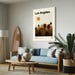 Los Angeles Poster, Minimalist, Helvetica, Mid-century Modern, Los ...