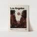 Los Angeles Poster, Minimalist, Helvetica, Mid-century Modern, Los ...