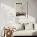 Athens Poster, Minimalist, Helvetica, Mid-century Modern, Athens Travel ...