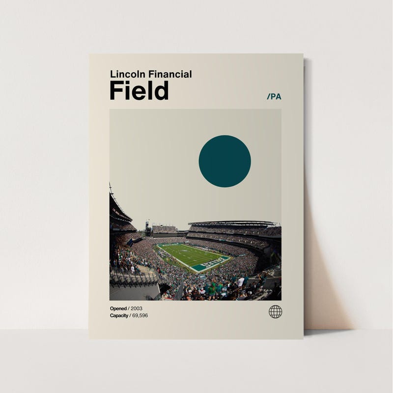 Lincoln Financial Field - Etsy